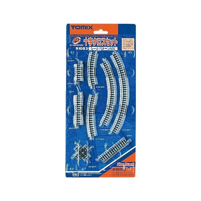 Tomytec Tomix Mini Track Crossing Set Rail Pattern MX