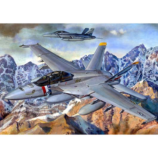 Trumpeter 1/32 F/A18F Super Hornet Plastic Model Kit with Australian ...