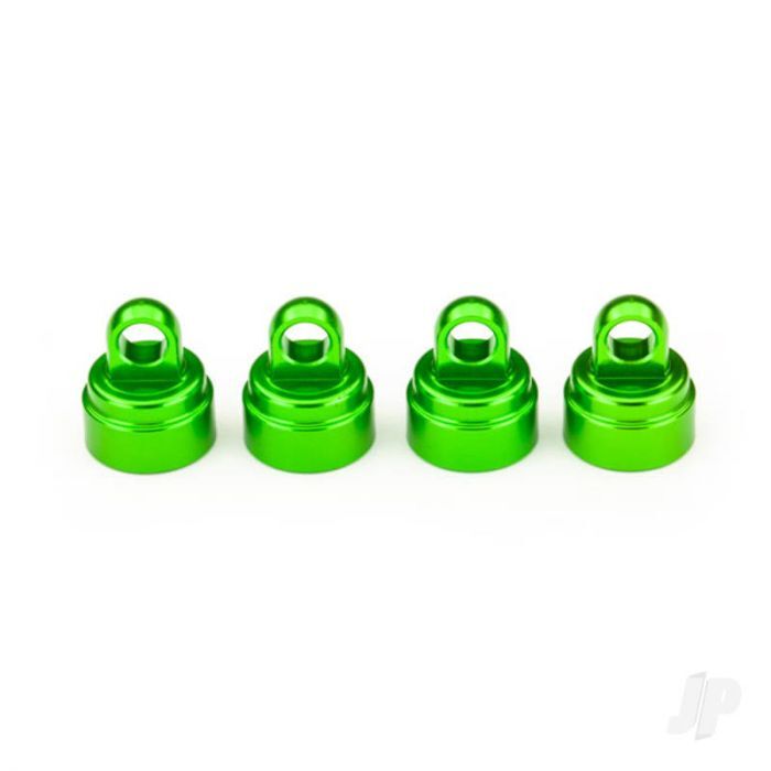 Traxxas Aluminium Shock Caps Green – Hobbyco