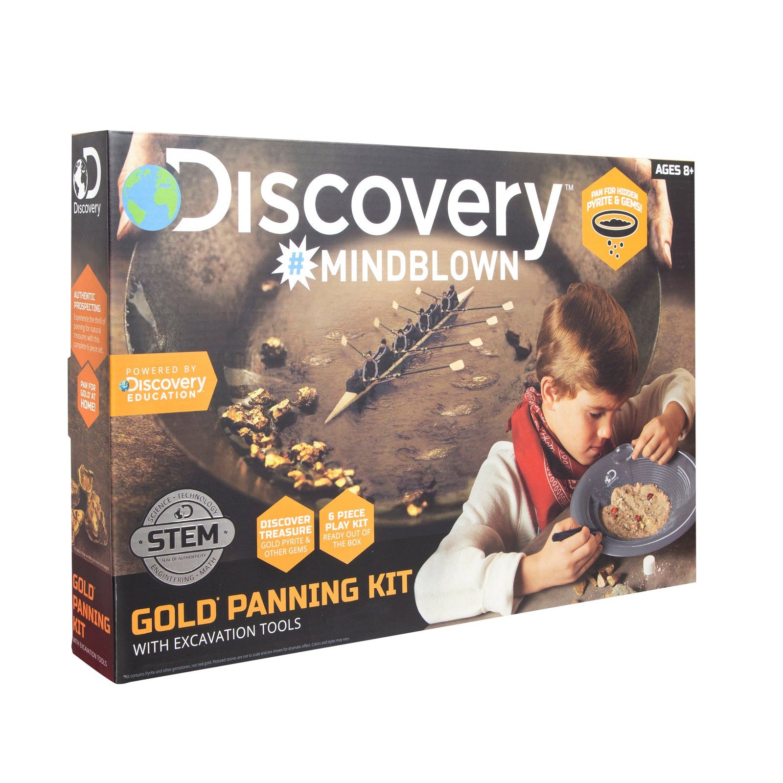 Toy Excavation Kit Gold Panning