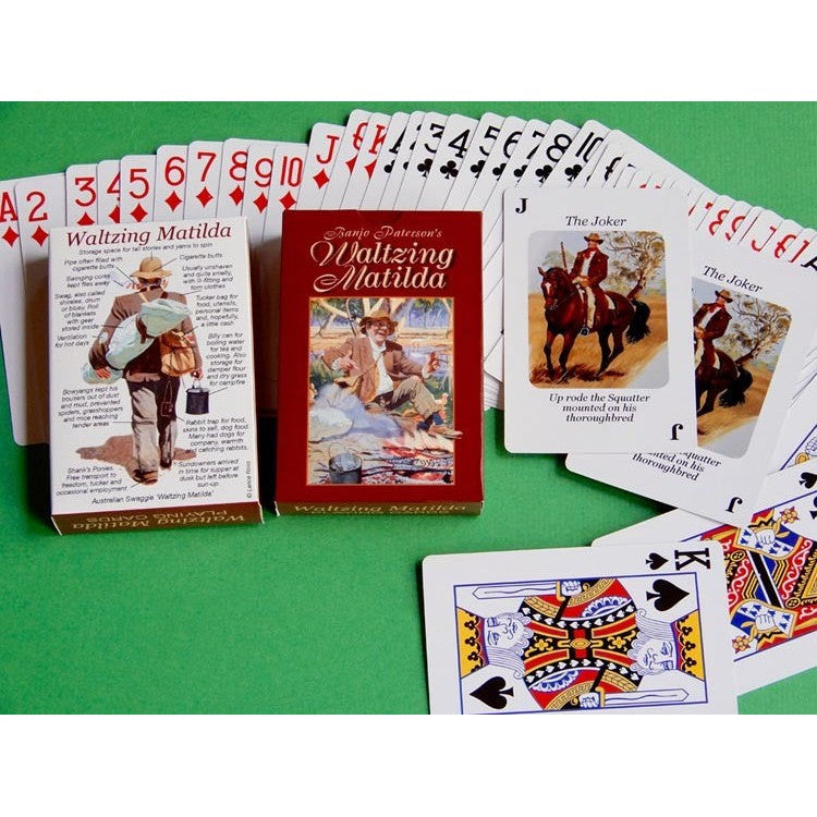 Waltzing Matilda Playing Cards