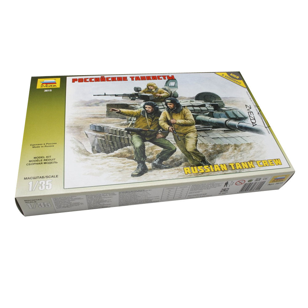 1/35 Russian Tank Crew Plastic Model Kit