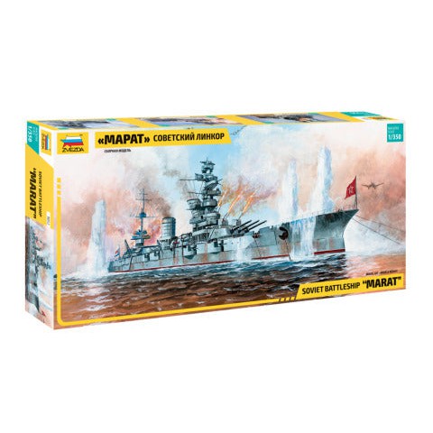 1/350 Marat Soviet Battleship Plastic Model Kit