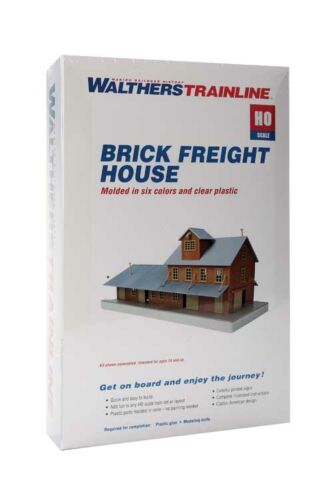 Walthers HO T/Line Brick Freight House – Hobbyco