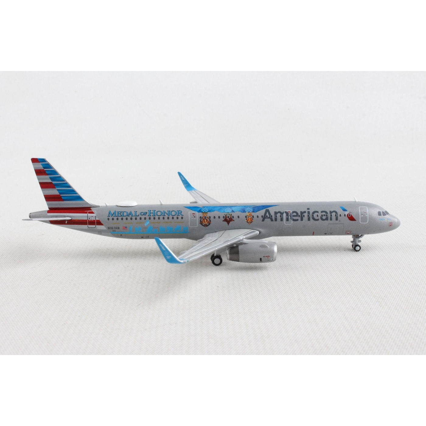 1/400 American Airlines A321S N167AN Flagship Valor/Medal of Honor
