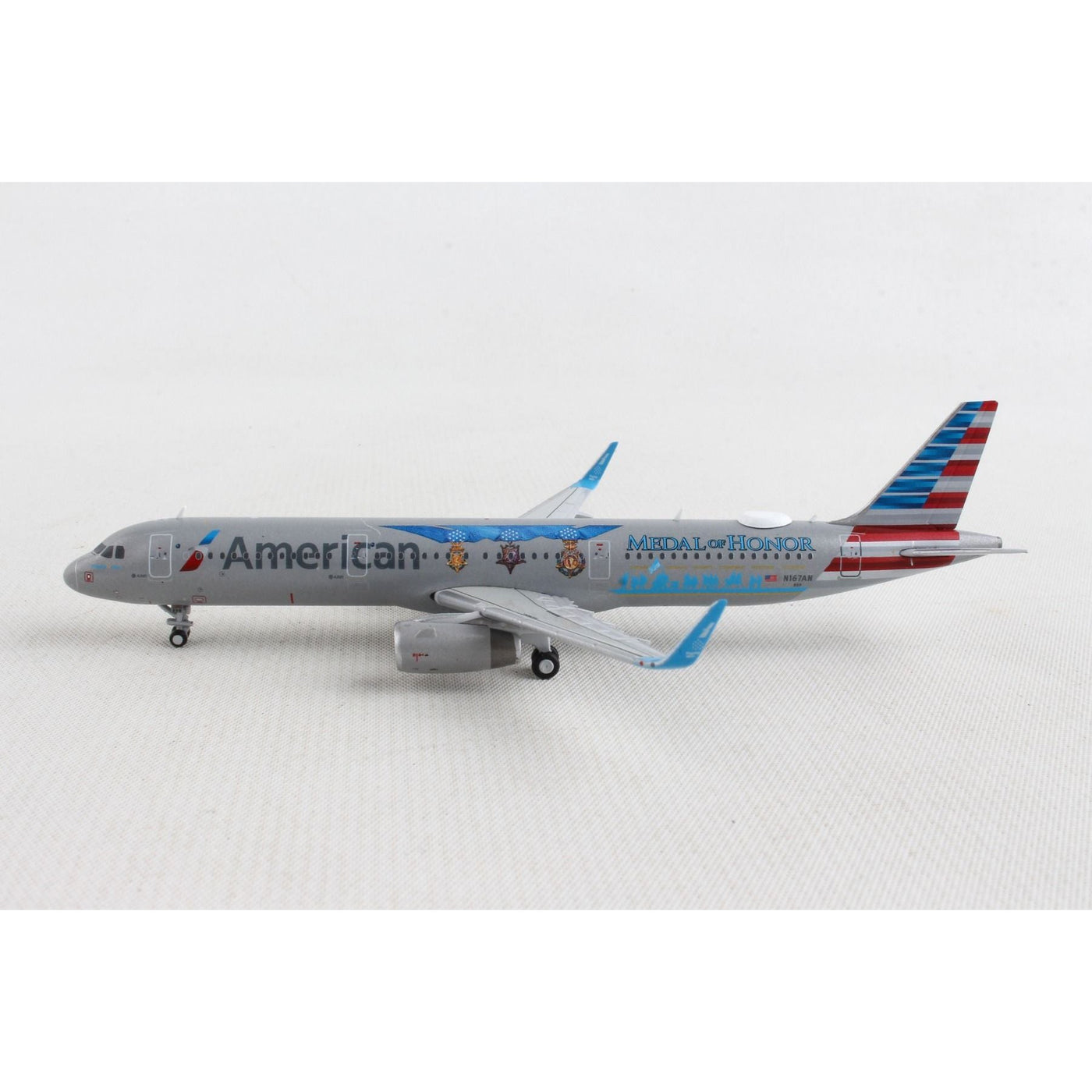 1/400 American Airlines A321S N167AN Flagship Valor/Medal of Honor