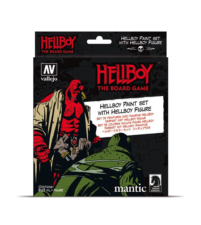 Vallejo 70187 Hellboy Acrylic Paint Set with Figure – Hobbyco