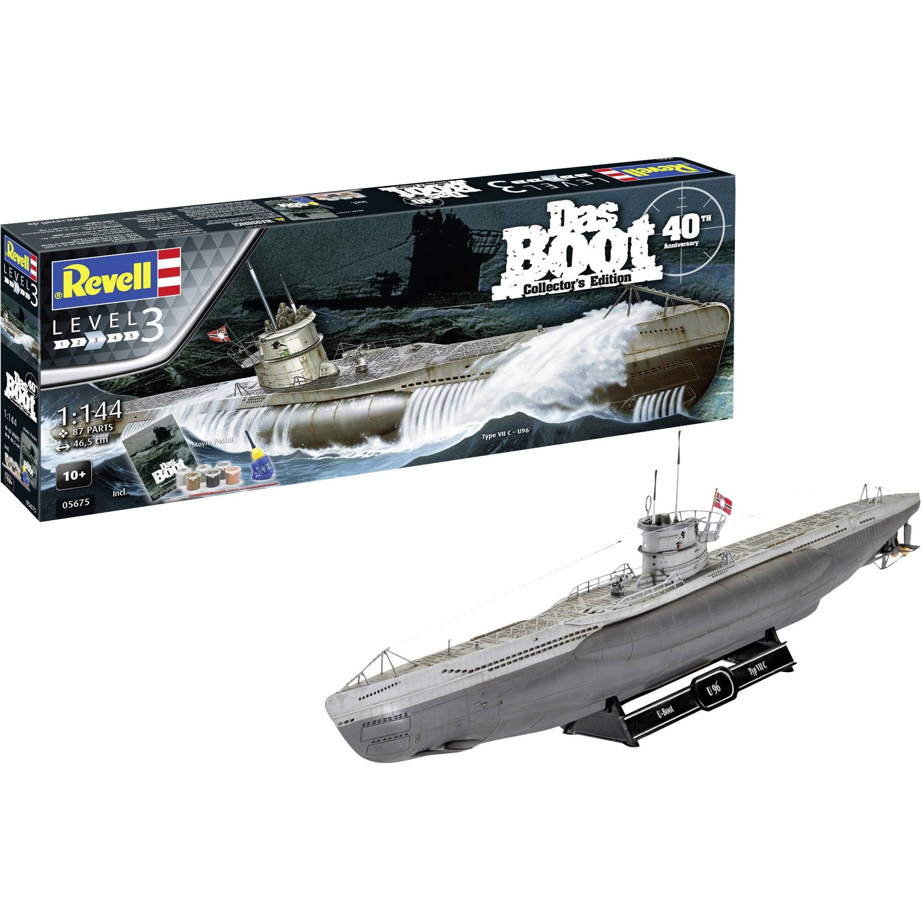 Revell 1/144 Das Boot Collectors Edition 40th Anniversary
