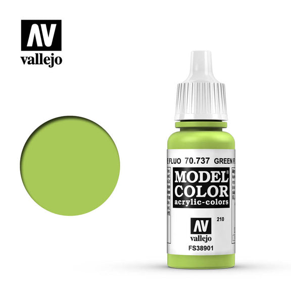 Vallejo Model Color Fluorescent Green 17ml – Hobbyco