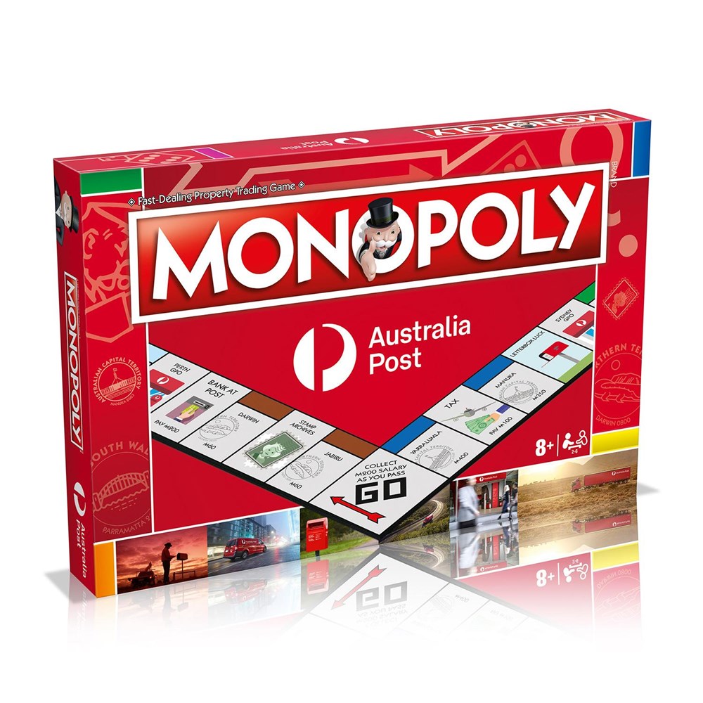 Monopoly Monopoly Australia Post – Hobbyco