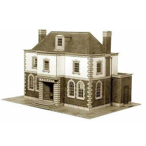 Superquick Models OO Police Station/Library – Hobbyco