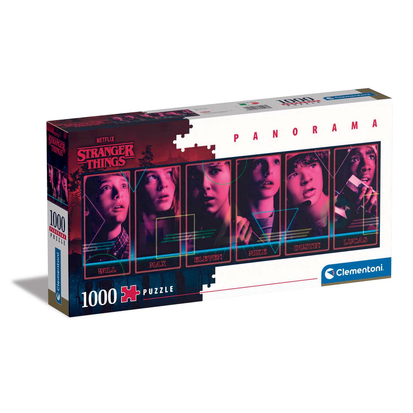 Netflix Stranger Things Panorama Puzzle 1000 pieces