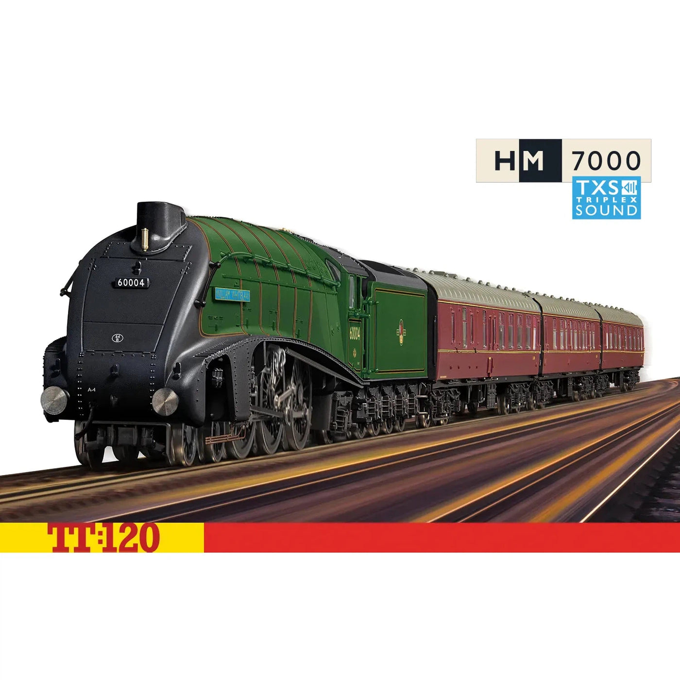 TT:120 The Easterner Digital Train Set